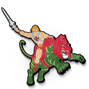He-man Battle Ready Enamel Pin - Etsy