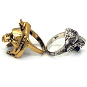 He Man Battle Cat Ring, Masters of the Universe MOTU Battlecat, Mens ...