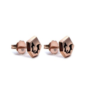Horde Symbol Stud Earrings - Etsy
