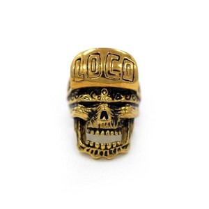 Loco Skull Ring - Etsy