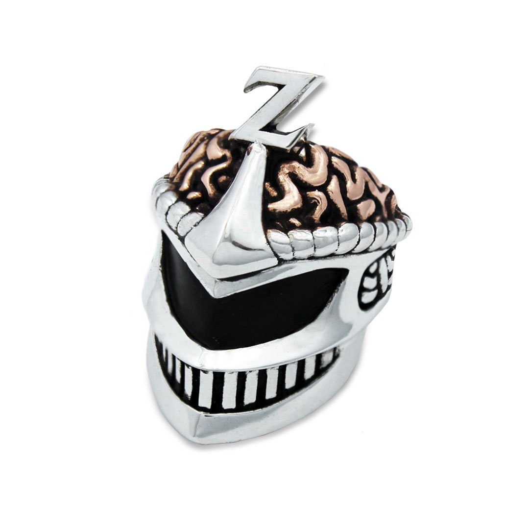 Lord Zedd Ring, Mighty Morphin Power Ranger Heavy Sterling Silver Ring ...