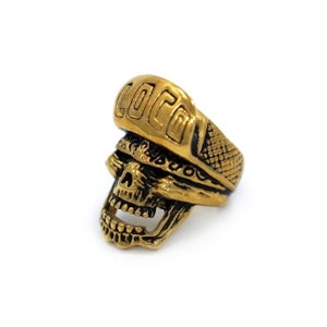 Loco Skull Ring - Etsy