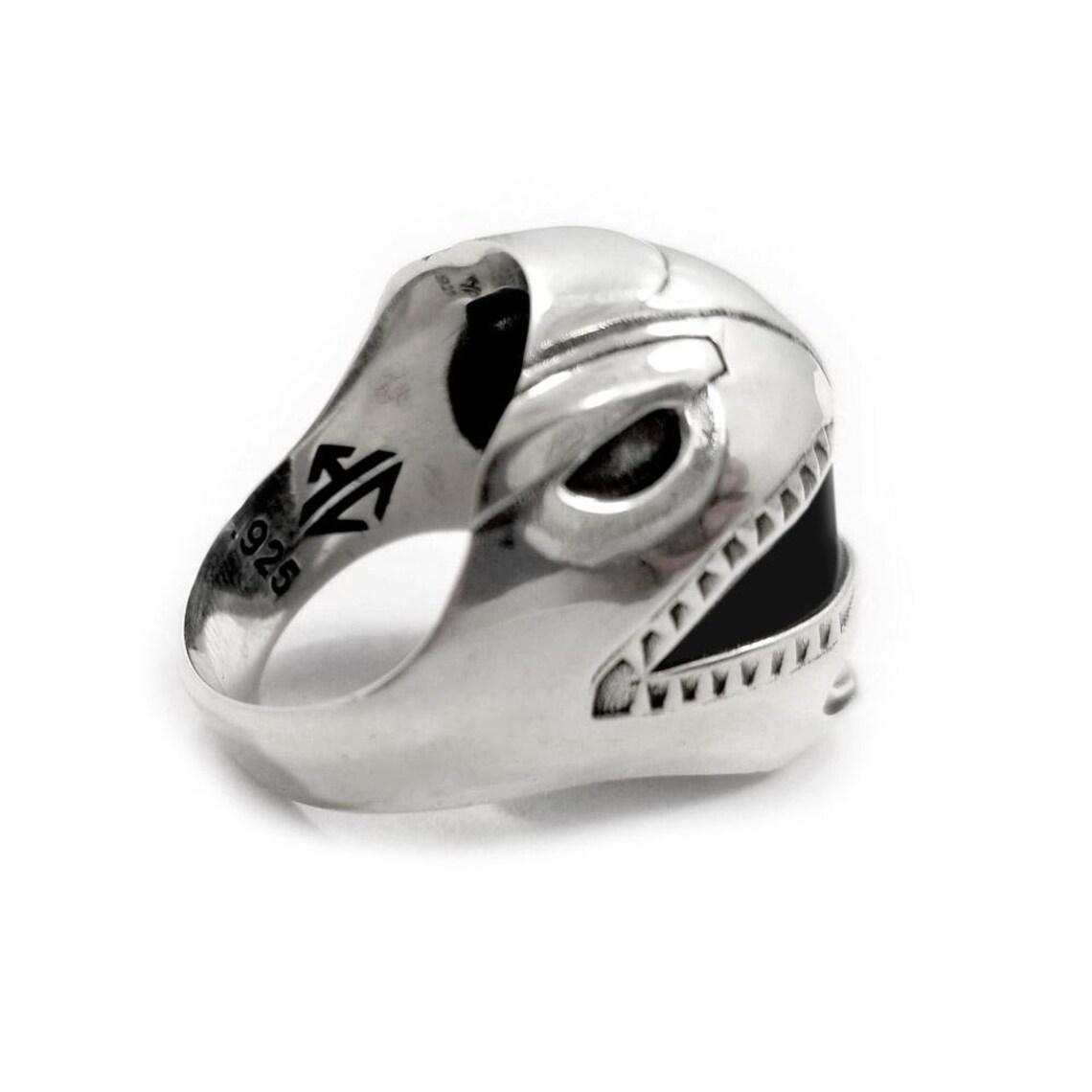 Red Ranger Ring Mighty Morphin Power Ranger Helmet Ring | Etsy