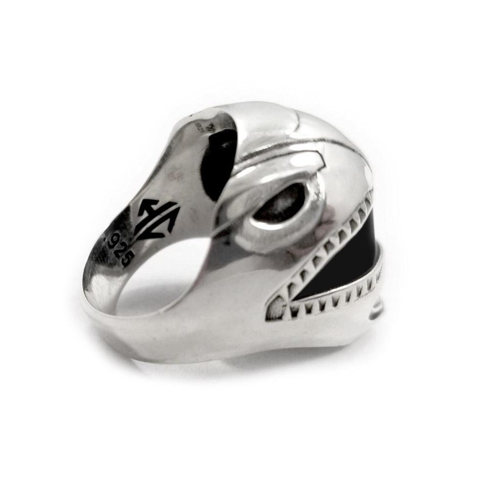 Red Ranger Ring Mighty Morphin Power Ranger Helmet Ring - Etsy