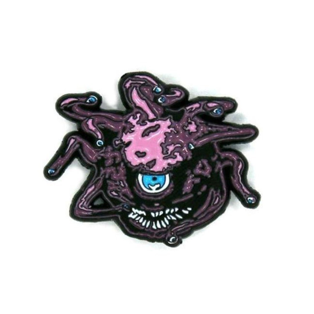 D&D Purple Beholder Enamel Pin Dungeons and Dragons Dnd - Etsy