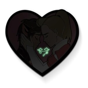 Catradora Failsafe Love Enamel Pin Glow in the Dark - Etsy