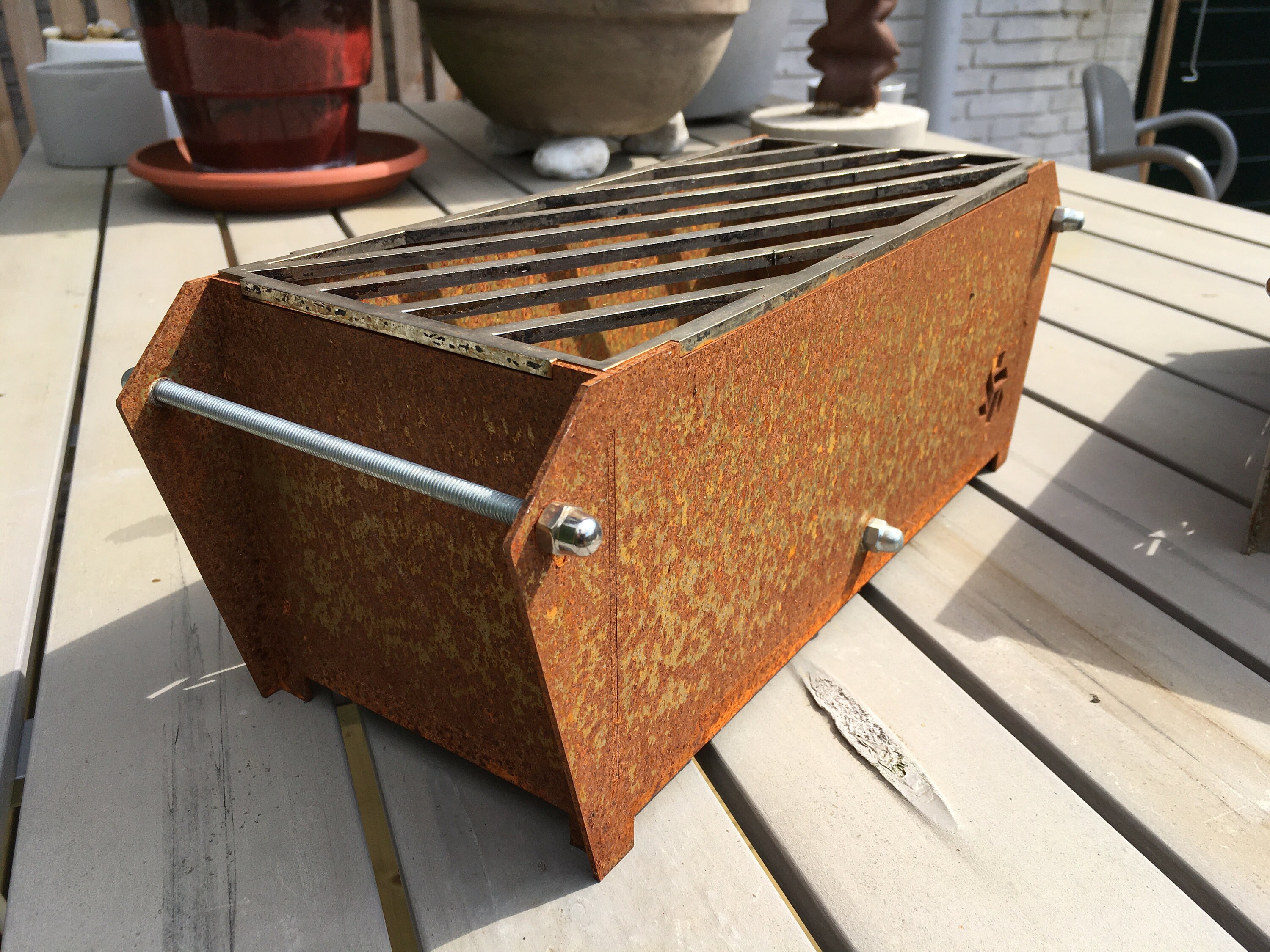 BBQ 1, Barbecue Grill, Outdoor Cooking, Compact BBQ, Small Garden or ...