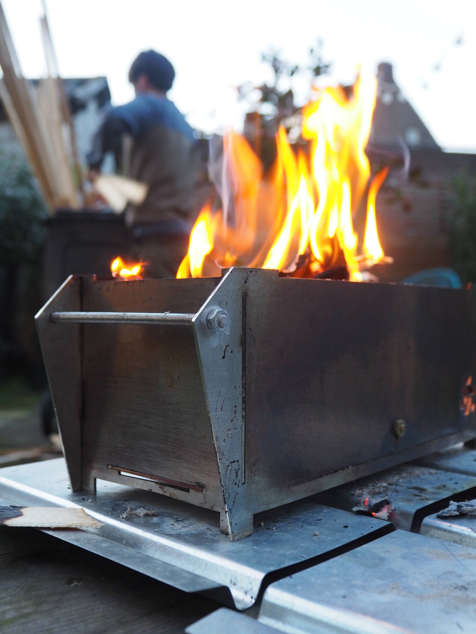 BBQ 1, Barbecue Grill, Outdoor Cooking, Compact BBQ, Small Garden or ...