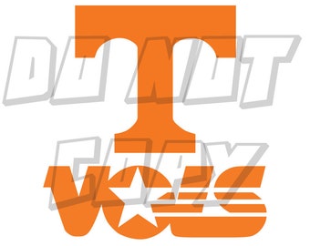 Tennessee vols decal | Etsy