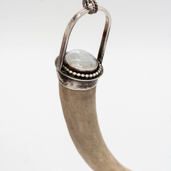 Deer Antler Necklace - Etsy