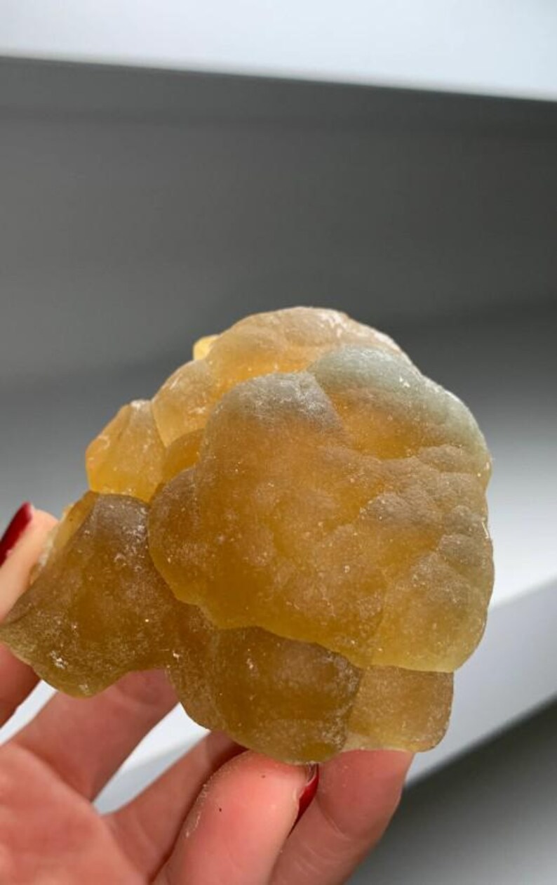 Impressive Yellow Botryoidal Fluorite - Etsy