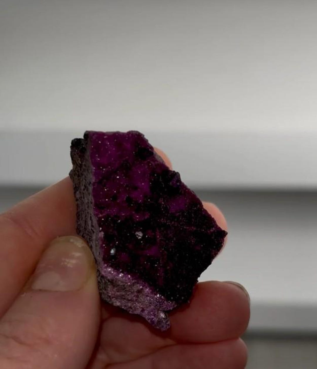 Rare Kammererite Specimen With Rich Purple-red Crystals - Etsy