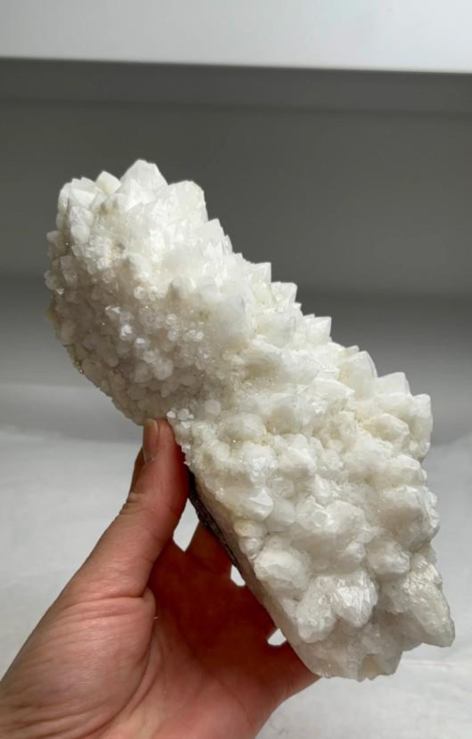 Snowy White Quartz Specimen — Large & Aesthetic Formation - Etsy