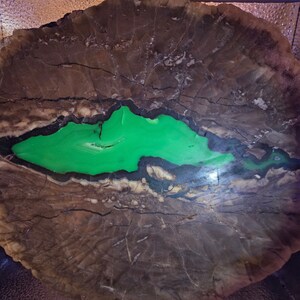 8.90lbs Volcano Agate/slab/green Fluorescent/minerals/uv-reactive ...