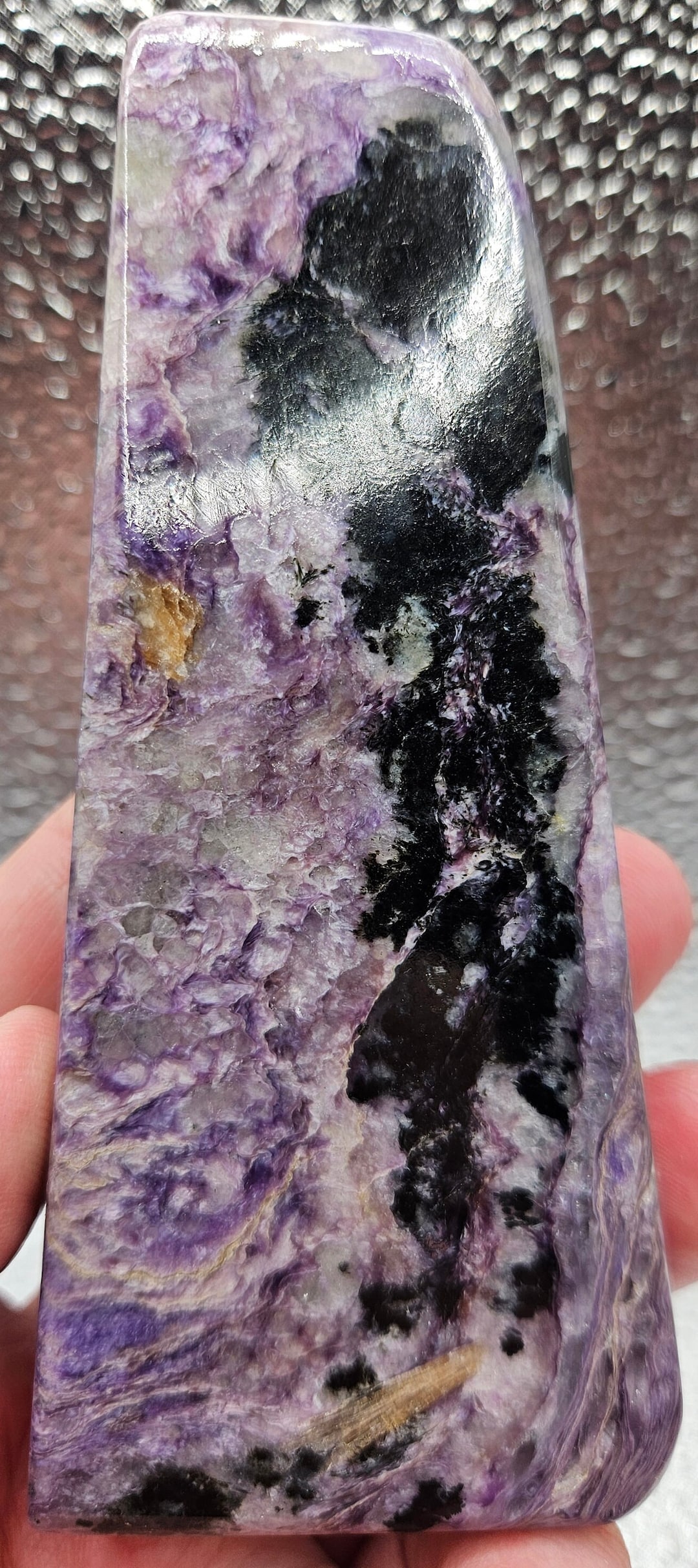 202g Charoite//rough Mineral//polished Specimen//high Quality//yakutia ...