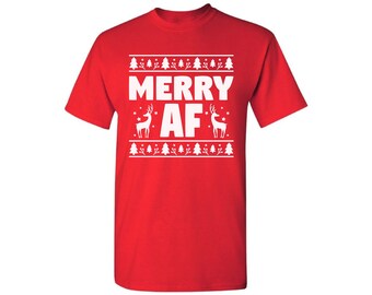 Ugly christmas shirt | Etsy