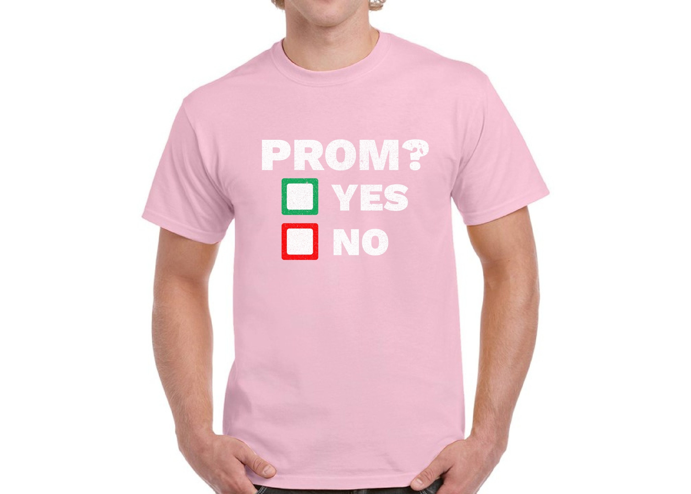 Prom Yes/No Promposal Shirt Cute Prom Date Gifts Prom 2018 | Etsy