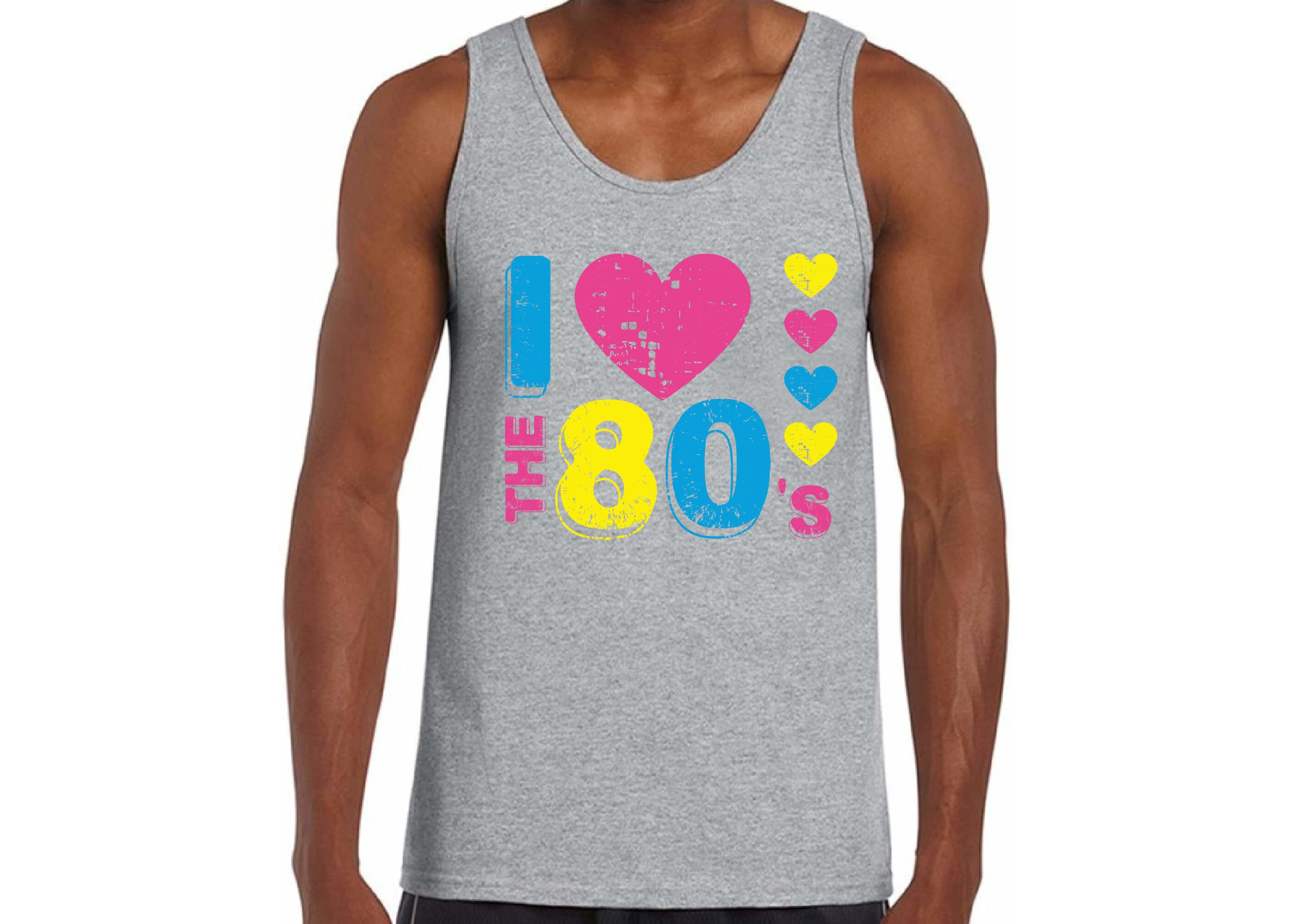 I Love the 80s Tank Tops I Love the 80s Tanks I Love the 80s - Etsy