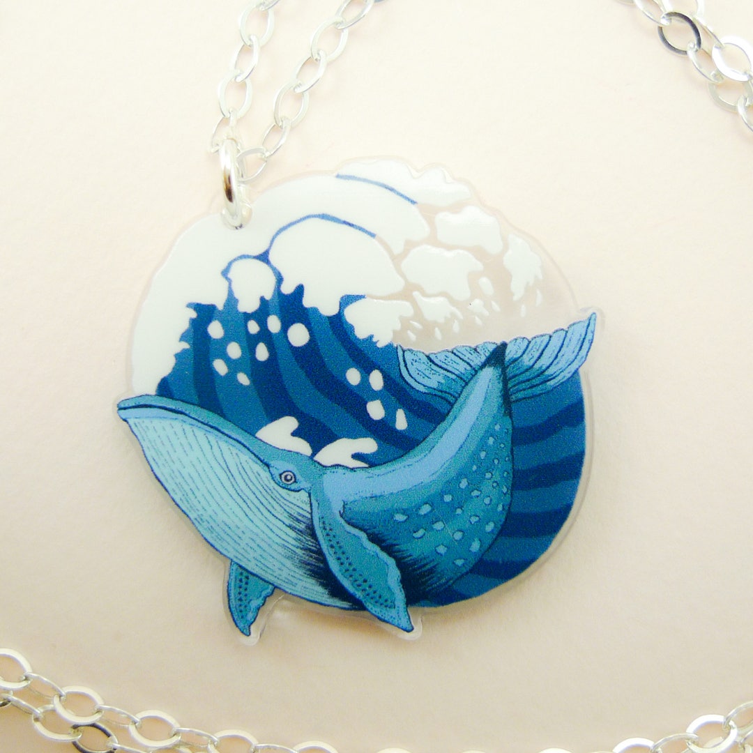 Whale Jewelry, Whale Necklace, Whale, Animal Jewelry, Cool Necklace ...
