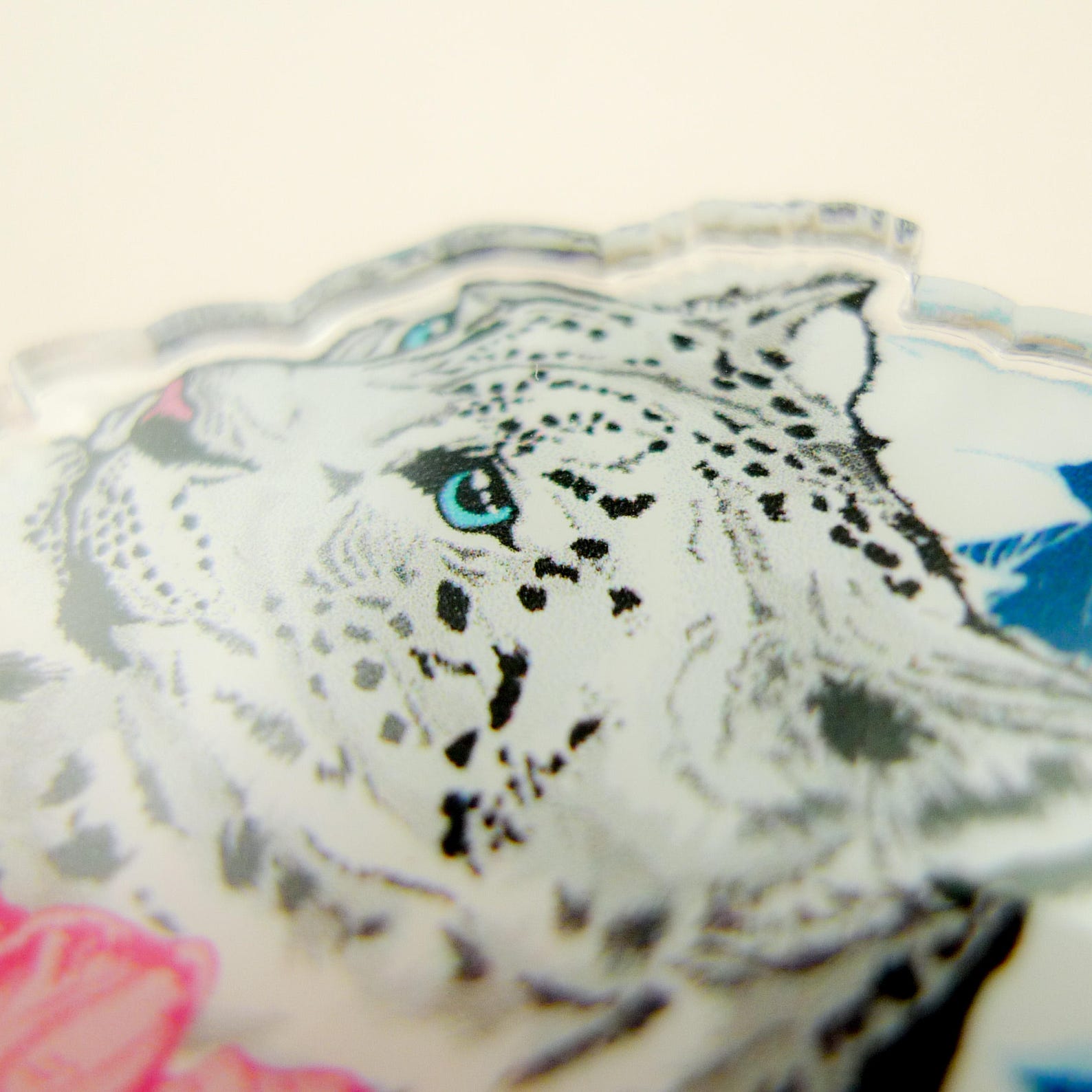 Snow Leopard Jewelry Snow Leopard Necklace Snow Leopard - Etsy