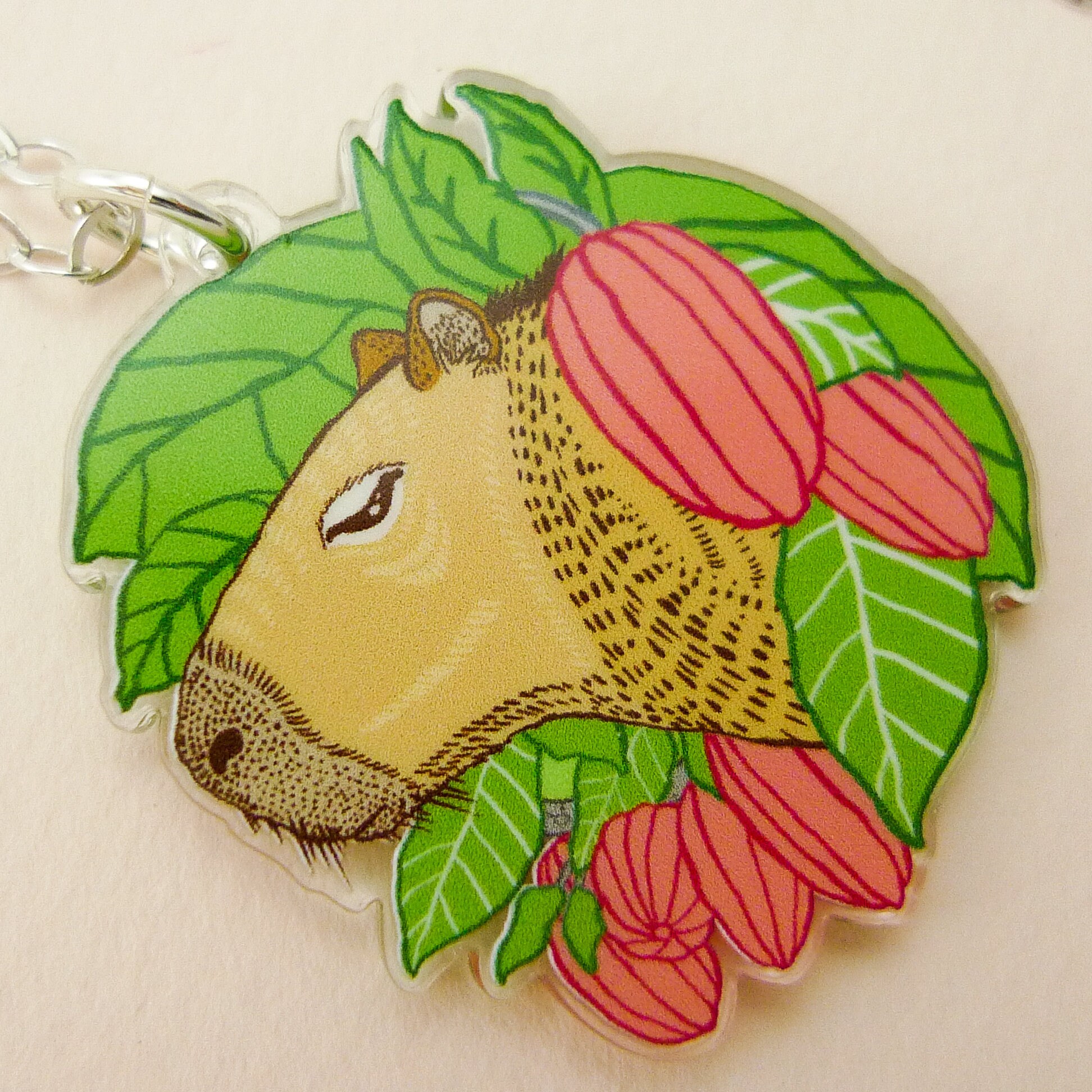 Capybara Jewelry Capybara Necklace Guinea Pig Cute Guinea - Etsy
