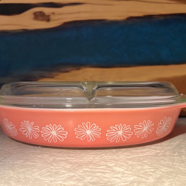 Pyrex Daisy Pink - Etsy