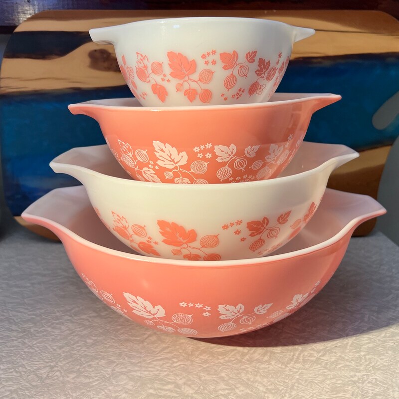 Pink Pyrex Bowls - Etsy