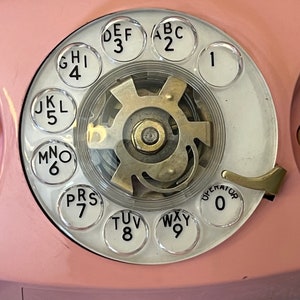 Vintage Nothern Electric Pink Princess Rotary Phone - Etsy