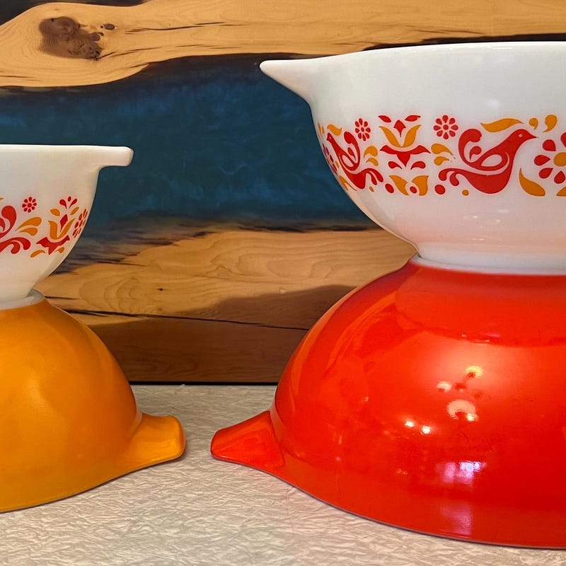 Red Pyrex - Etsy