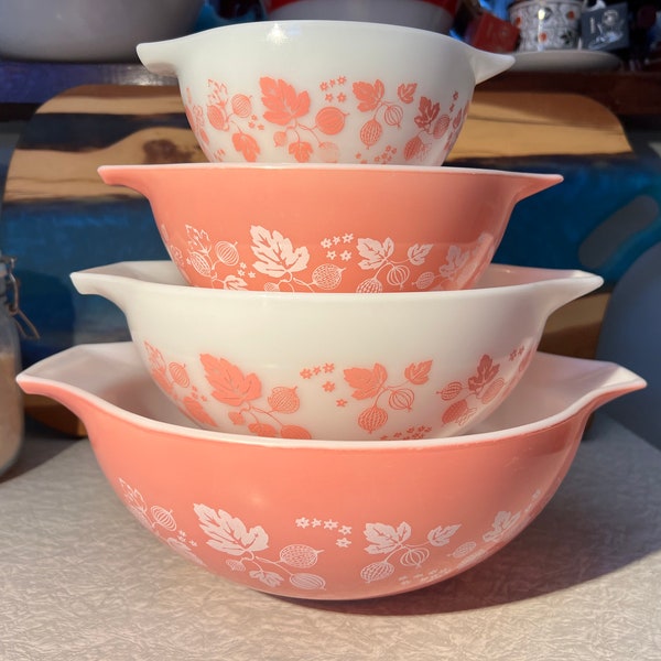 Pink Pyrex Bowls - Etsy