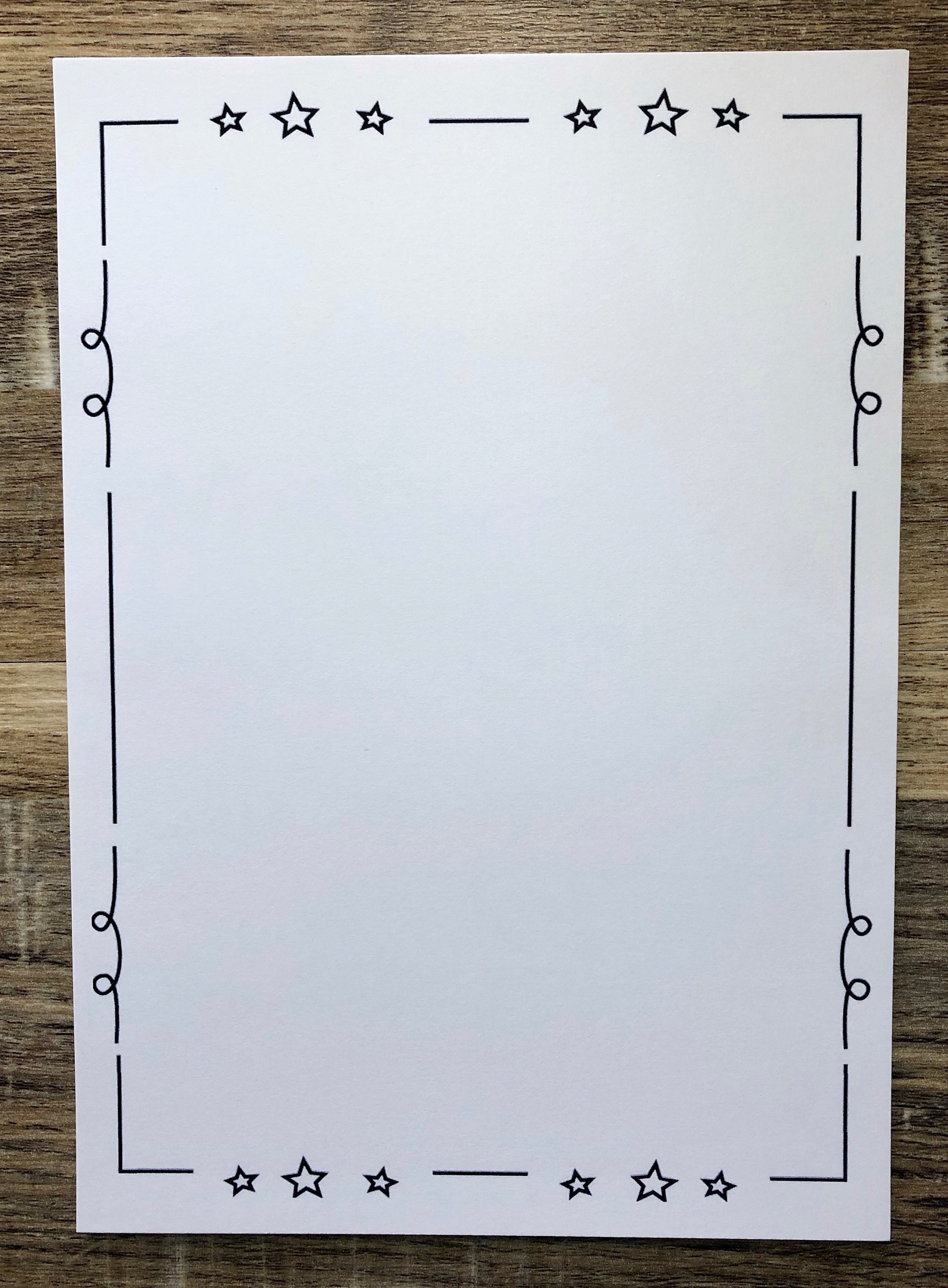 Star Letter Stationery Set Snail Mail Happy Mail Penpals - Etsy UK