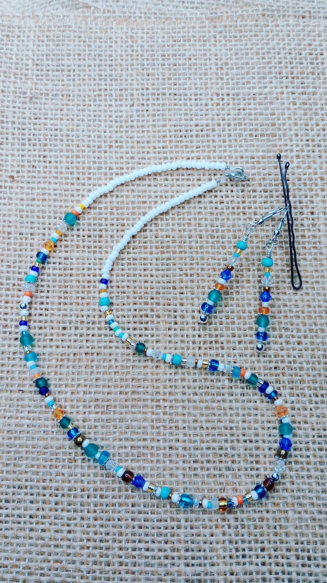 Yonder Beaded Jewelry Set: Handmade Colorful Bright Statement Jewelry ...