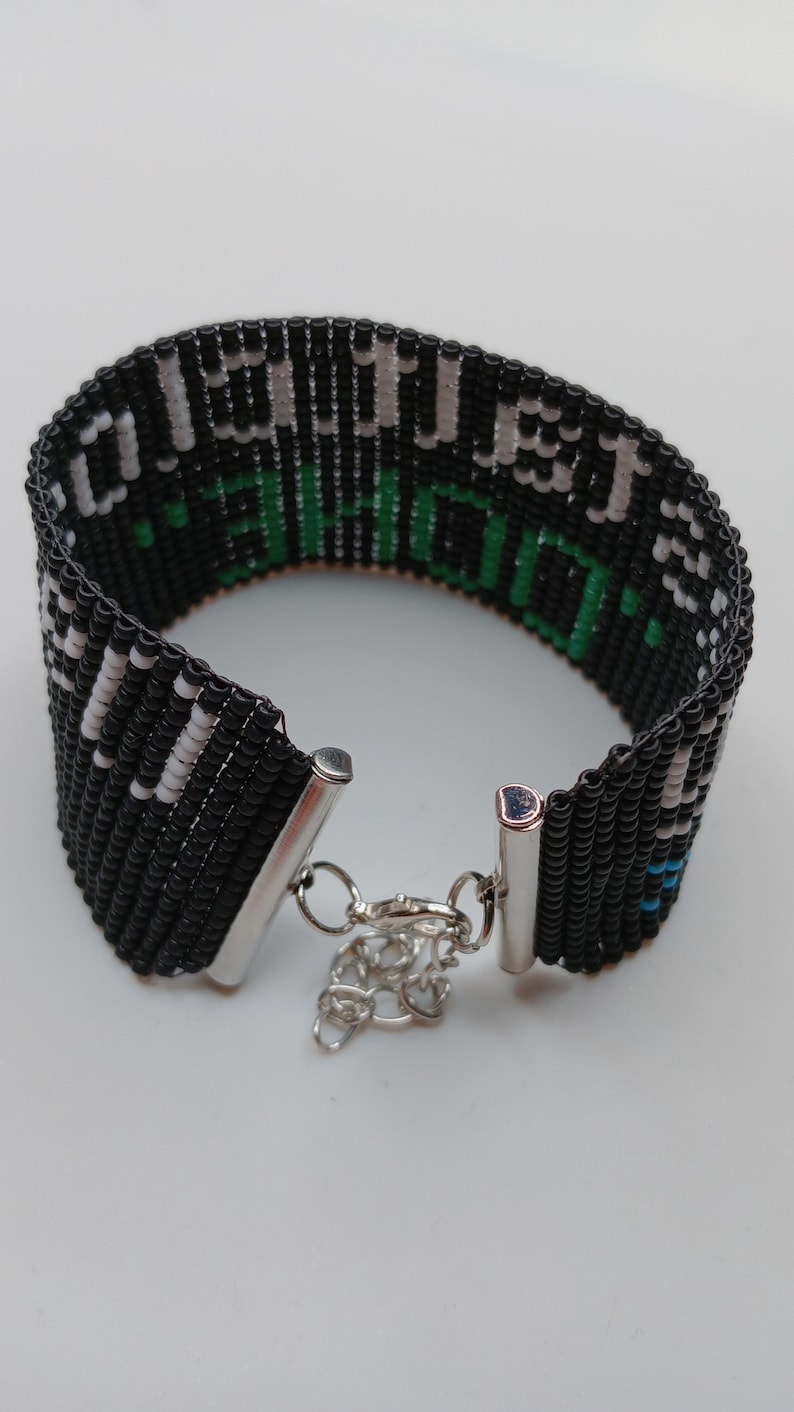 Yonder Gestalt.close() Cuff: Python Psychology Statement Bracelet - Etsy