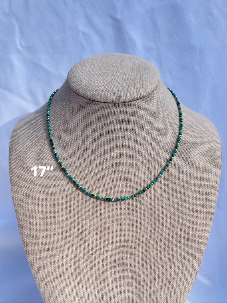 The Coastline Necklace // Ocean Collection // Turquoise // Gemstone ...