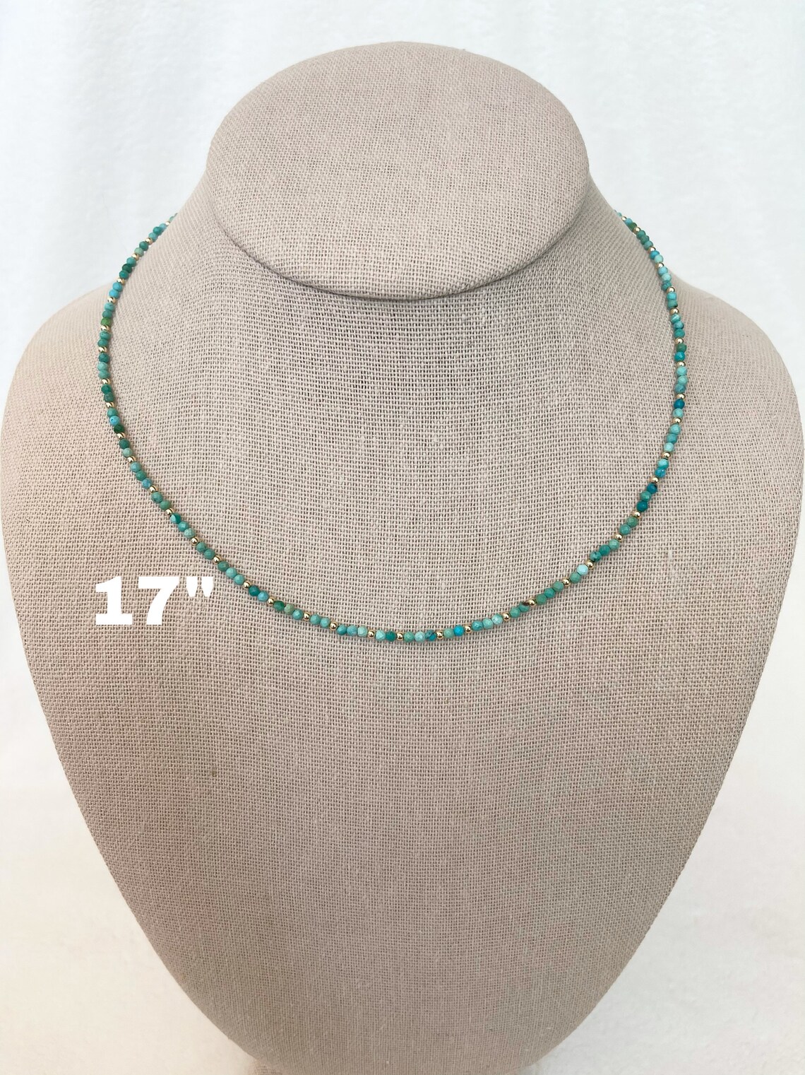 The Coastline Necklace // Ocean Collection // Turquoise // | Etsy