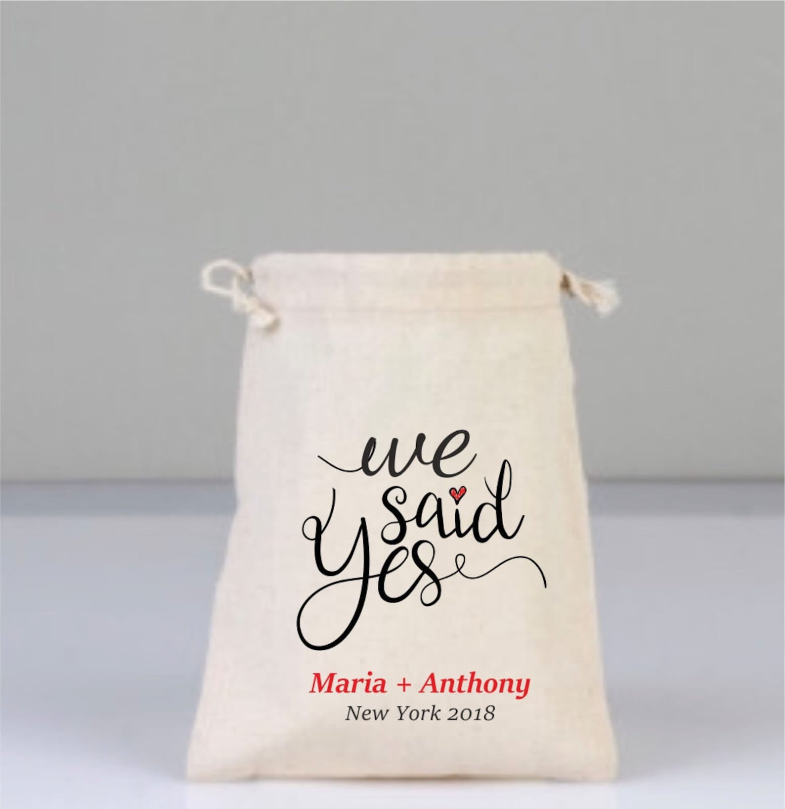 We Said Yes Gift Bags Thank You Gift Bridal Gift Bags | Etsy