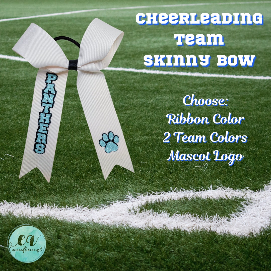 Cheer Team Skinny Bow | Cheerleading Bow | Custom Team Bow ...