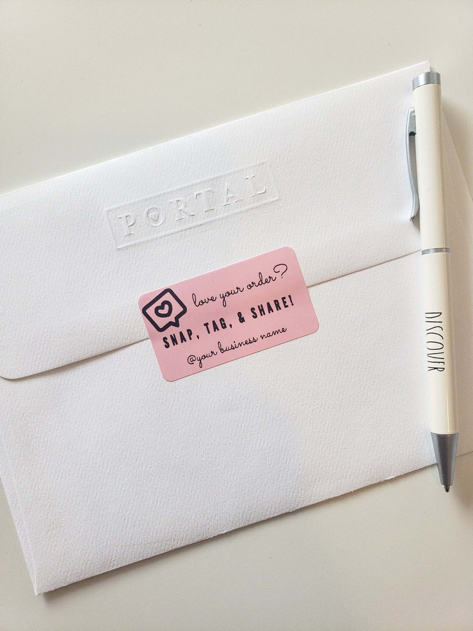 Social Media Labels Small Business Labels Custom Labels | Etsy