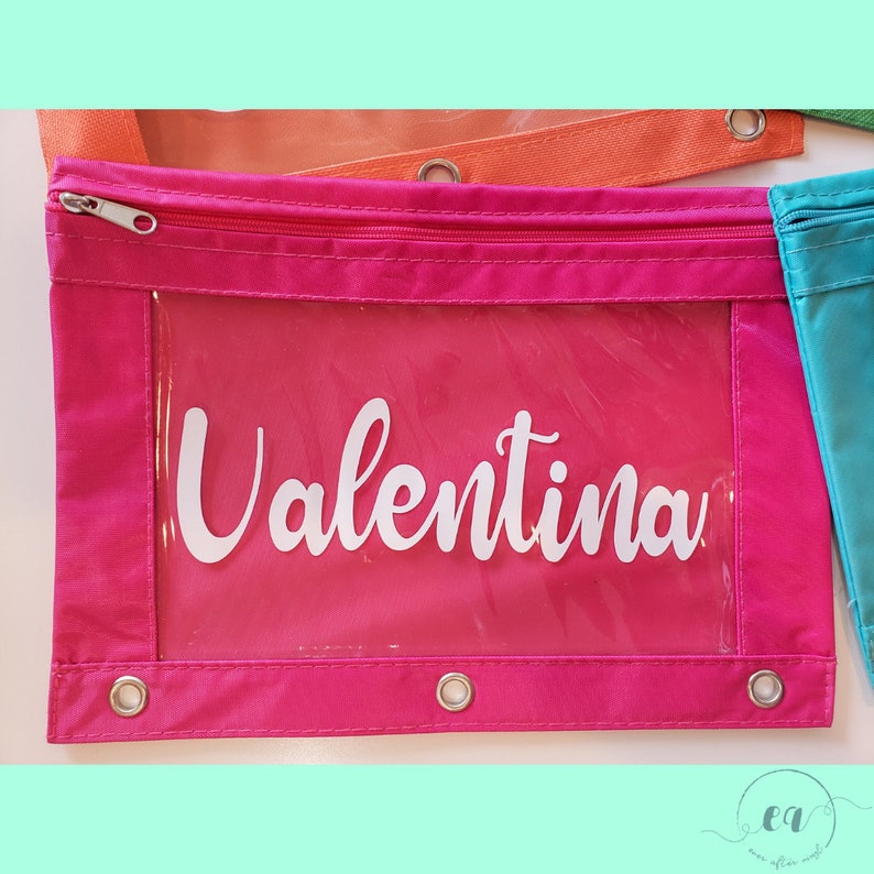 Personalized Supply Pouch School Pouch School Supplies - Etsy