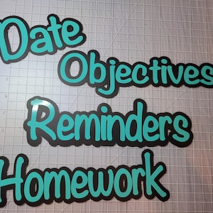 Classroom Magnets for Whiteboard | Magnetic Titles for Whiteboard ...