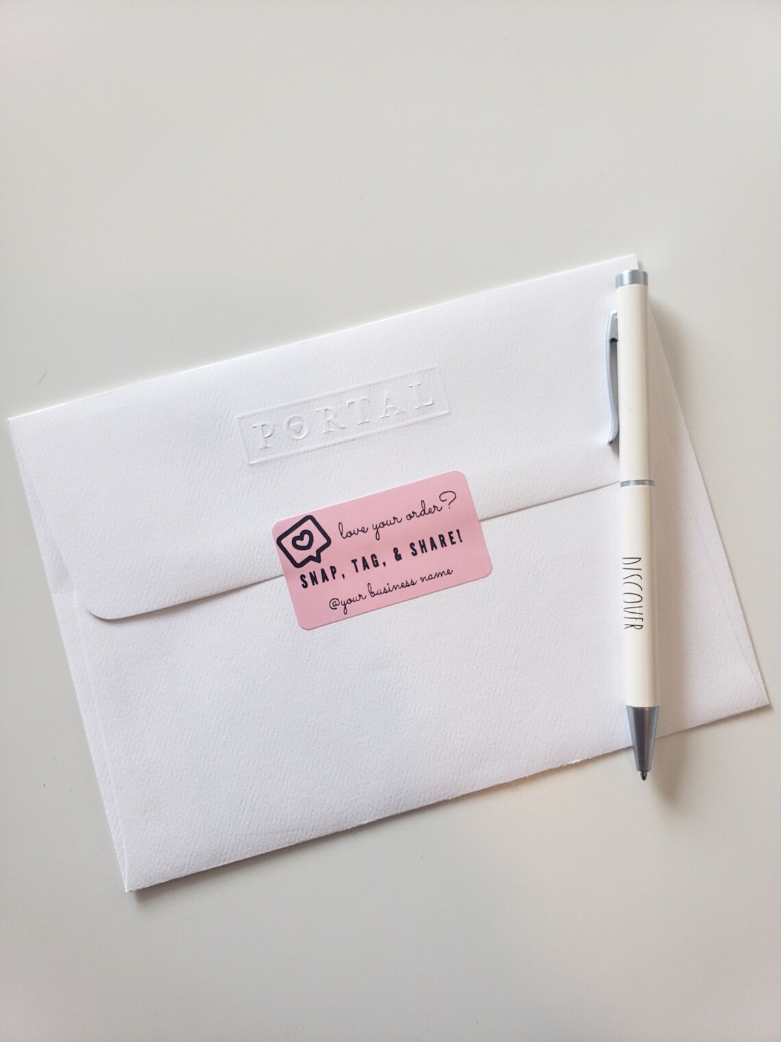 Social media labels small business labels custom labels | Etsy