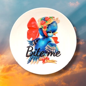 Bite Me Plate - Etsy