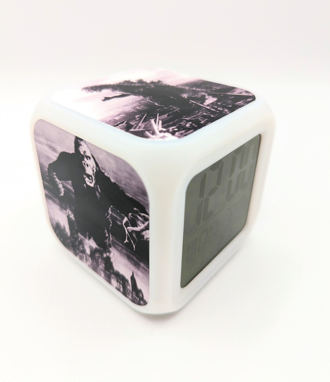 Classic Horror Movie Monster LED Alarm Clock Godzilla - Etsy