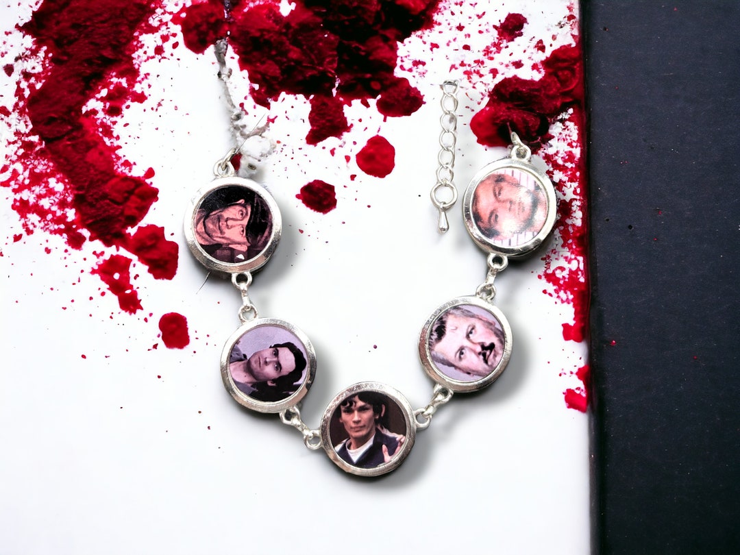 Serial Killer Charm Bracelet Adjustable Silver Colour 5 Images ...