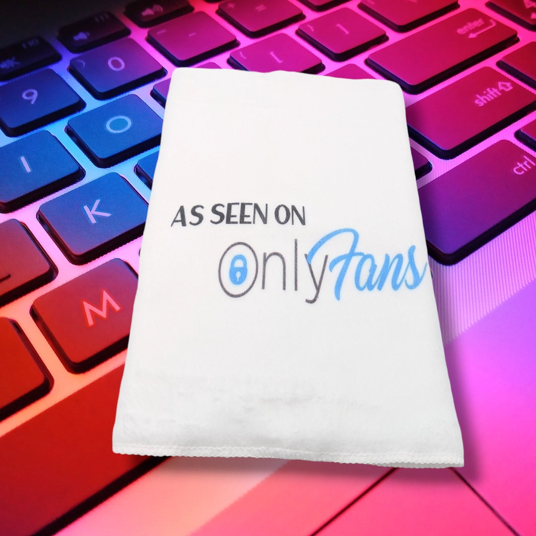 As Seen on Only Fans Fluffy Hand Towel Hilarious Bathroom Decor - Etsy