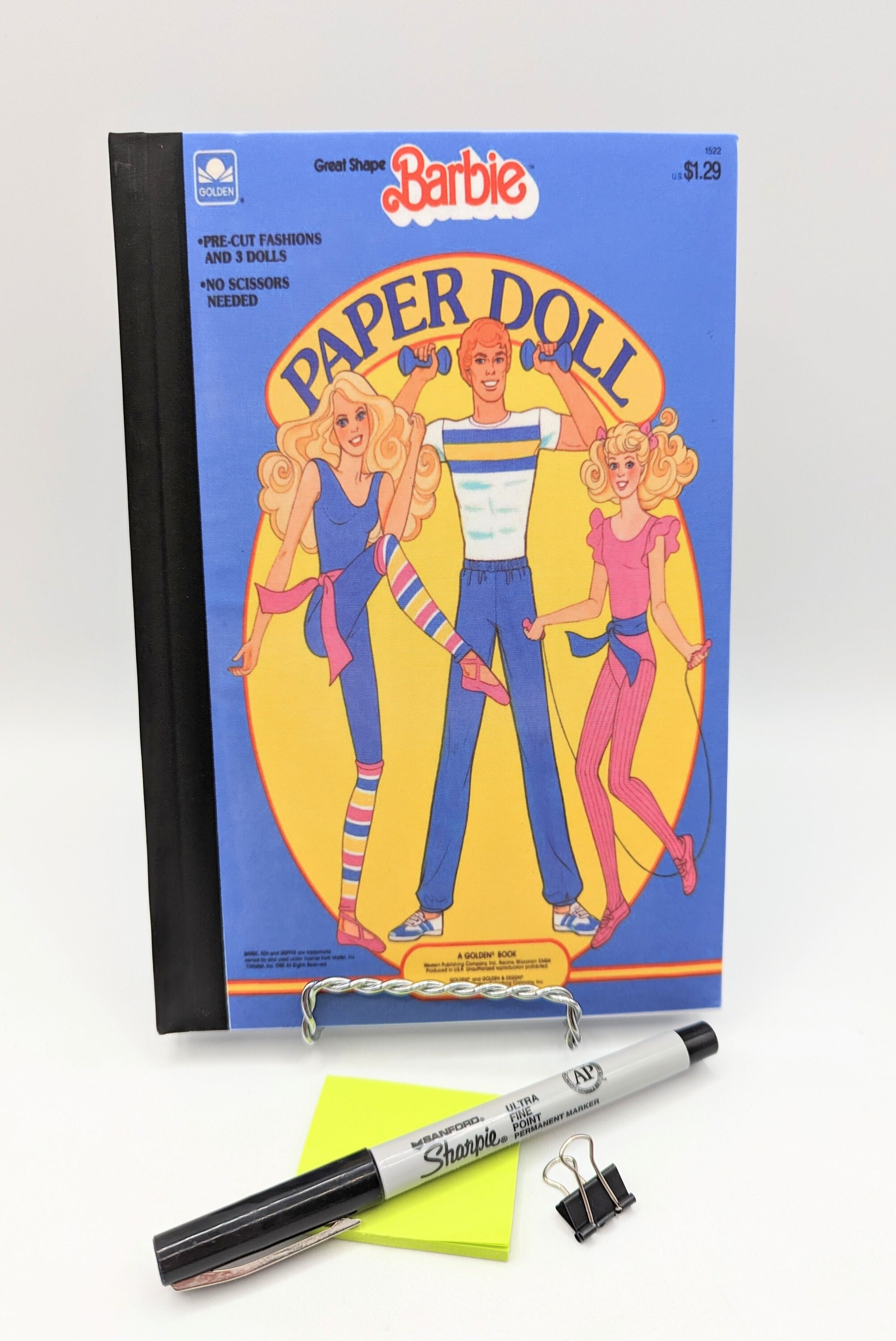 Barbie Work Out Paper Dolls Vintage 80s Paper Doll Cover - Etsy