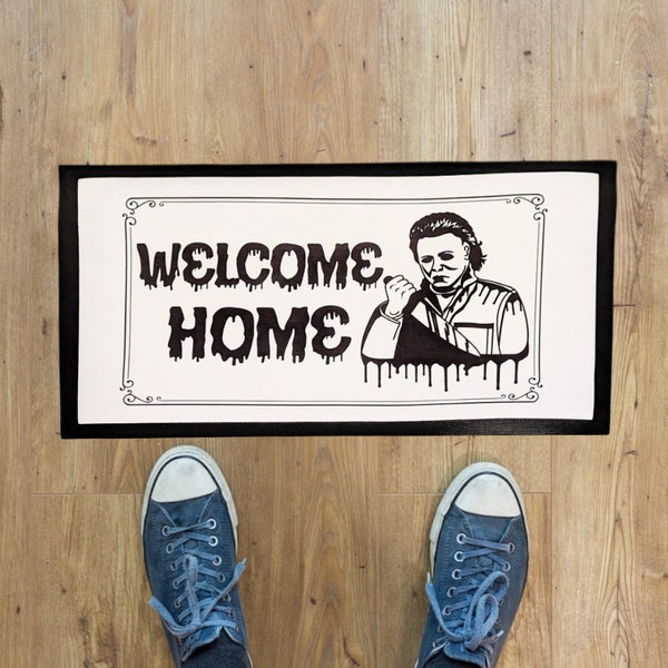 Michael Myers Door Mat - Etsy