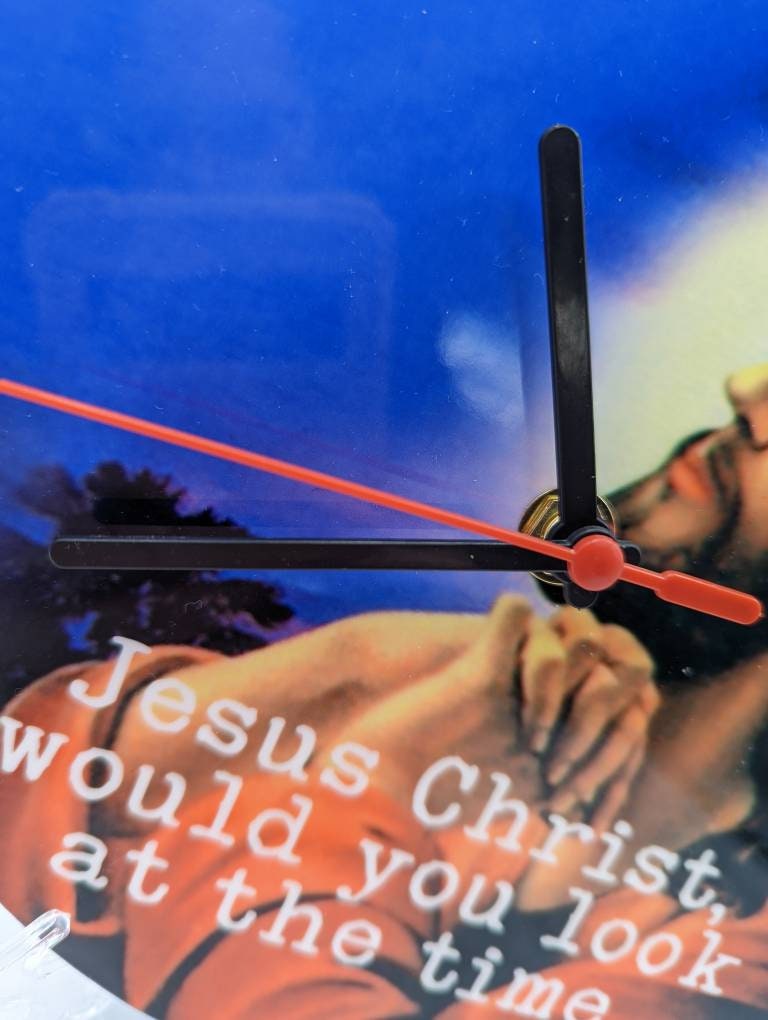 Jesus Christ Would You Look at the Time. Printed Full Colour - Etsy