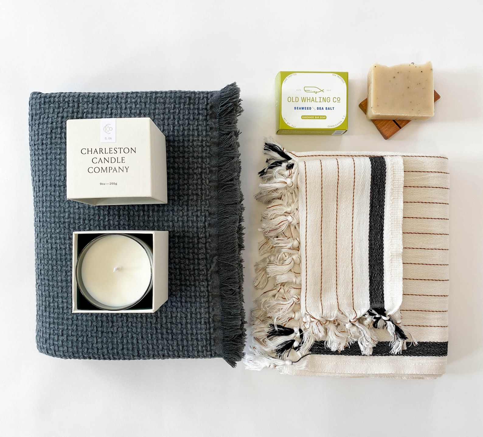 Housewarming Gift Set Best Friend Gift Towels Gift Set Send | Etsy