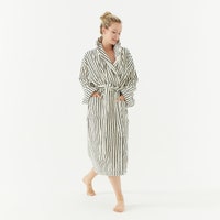 Rainbow Bubble Bathrobe, Hand Woven Robe, Cotton Bathrobe, Colorfuly ...